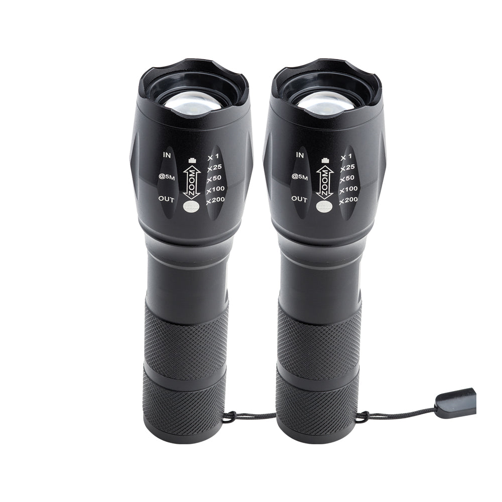 2 Pack Megalight Tactical Aluminum Flashlight – mtradinggroup